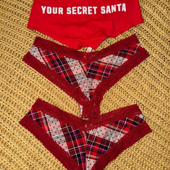 Victoria Secret Christmas Underwear